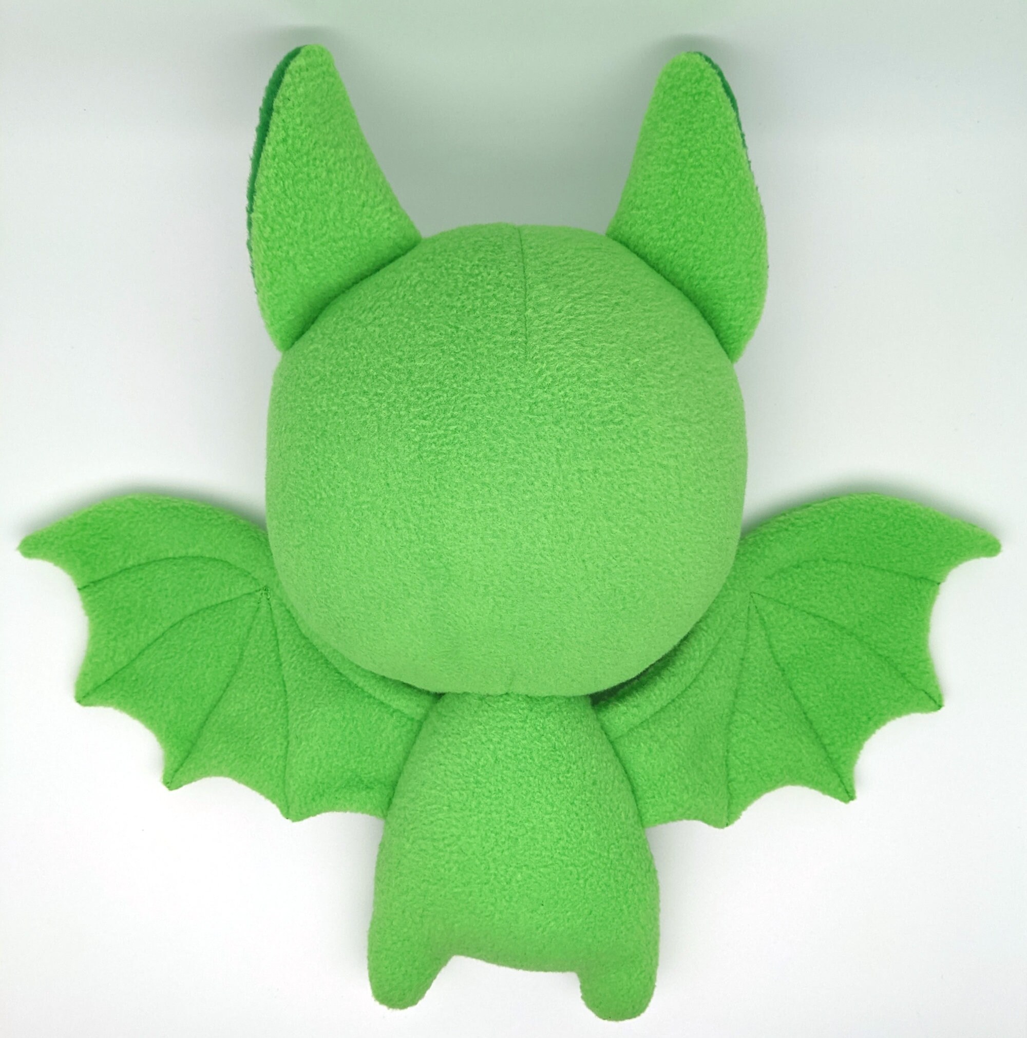 Bat Plushie Lime Green Plague Bat Plush Zombie Bat Stuffie - Etsy