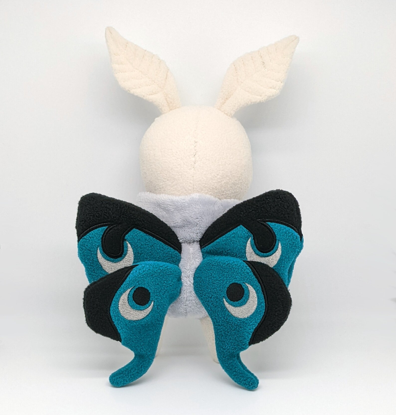 Lunar Moth Plushie Celestial Insect Stuffie Stars and Moons - Etsy