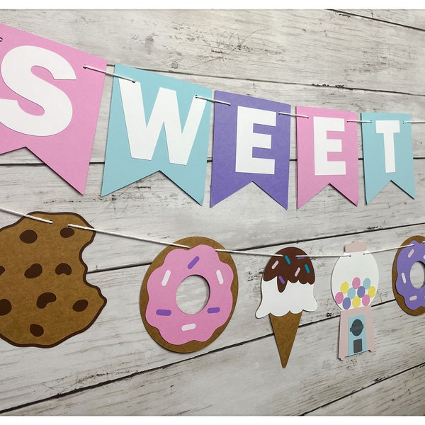 Sweet One Birthday Decorations - Etsy