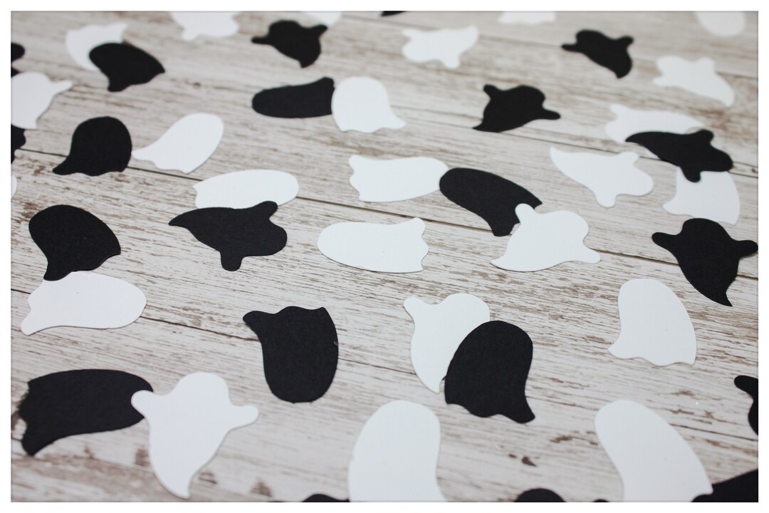 Halloween Ghost Confetti, Spooky Confetti, Ghosts, Halloween Confetti ...