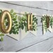 Greenery Baby Shower Banner, Custom Greenery Banner, Eucalyptus Banner ...