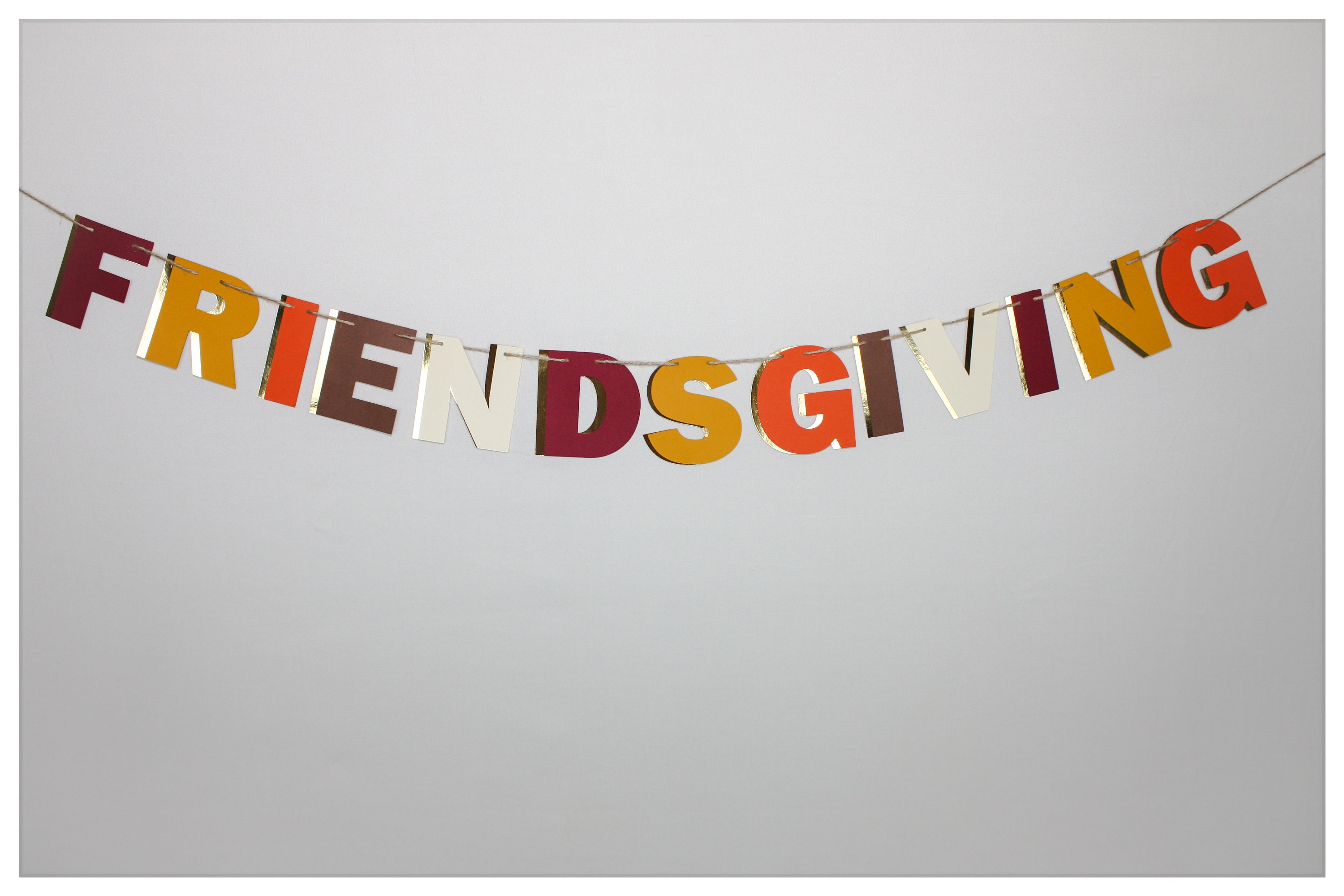 Friendsgiving Banner Thanksgiving Banner Happy Friendsgiving - Etsy