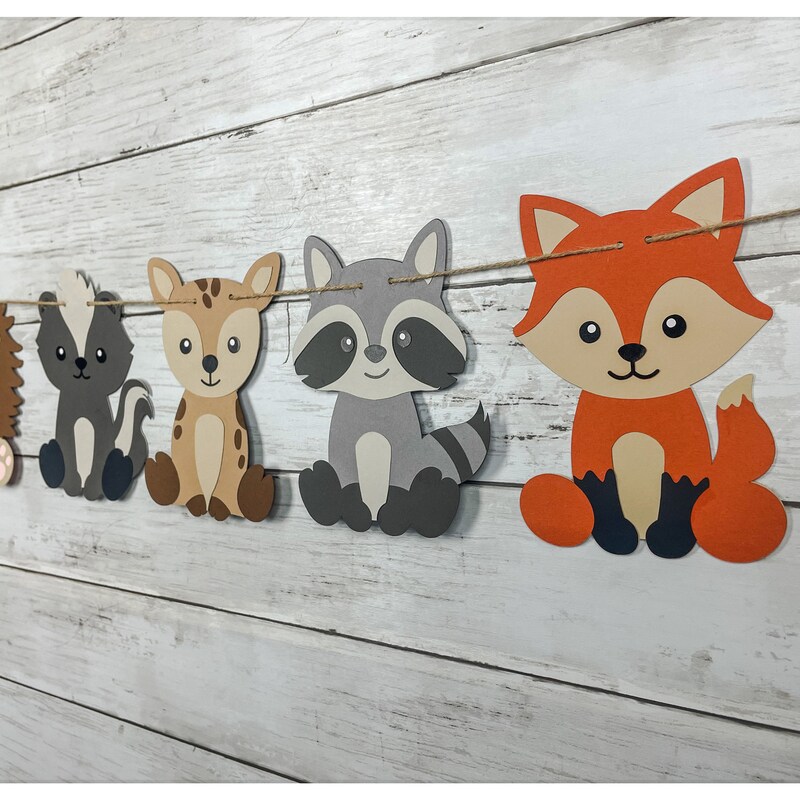 Woodland Banner - Etsy