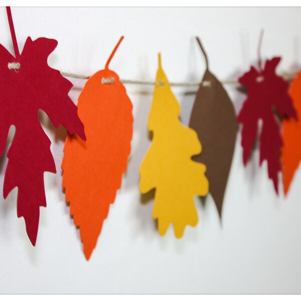 Leaf Garland - Etsy