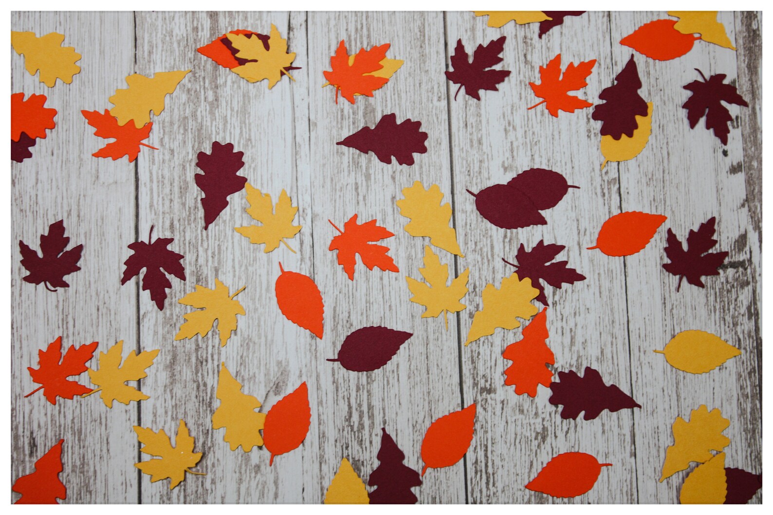 Leaf Confetti Fall Confetti Fall Table Decor Thanksgiving | Etsy