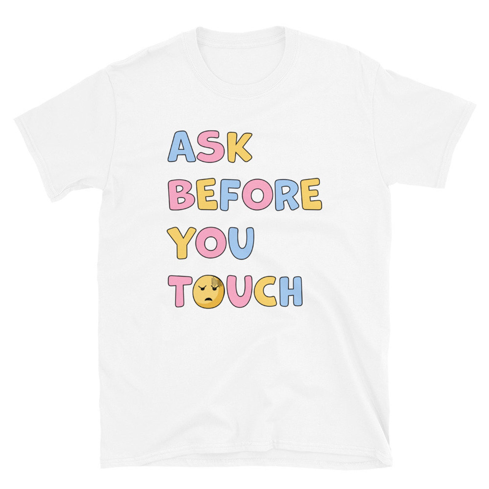 Ask Before You Touch T-shirt Autism Awareness Support Tee - Etsy