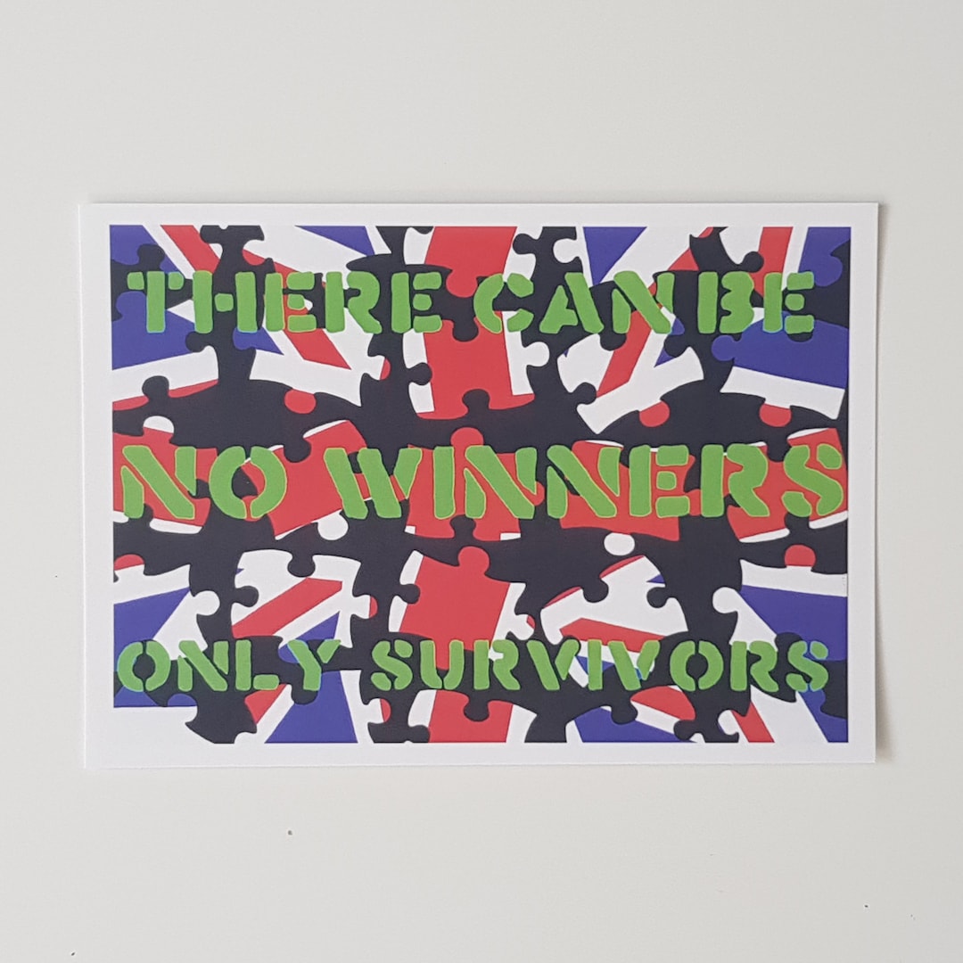 No Winners A6 Postcard - Etsy