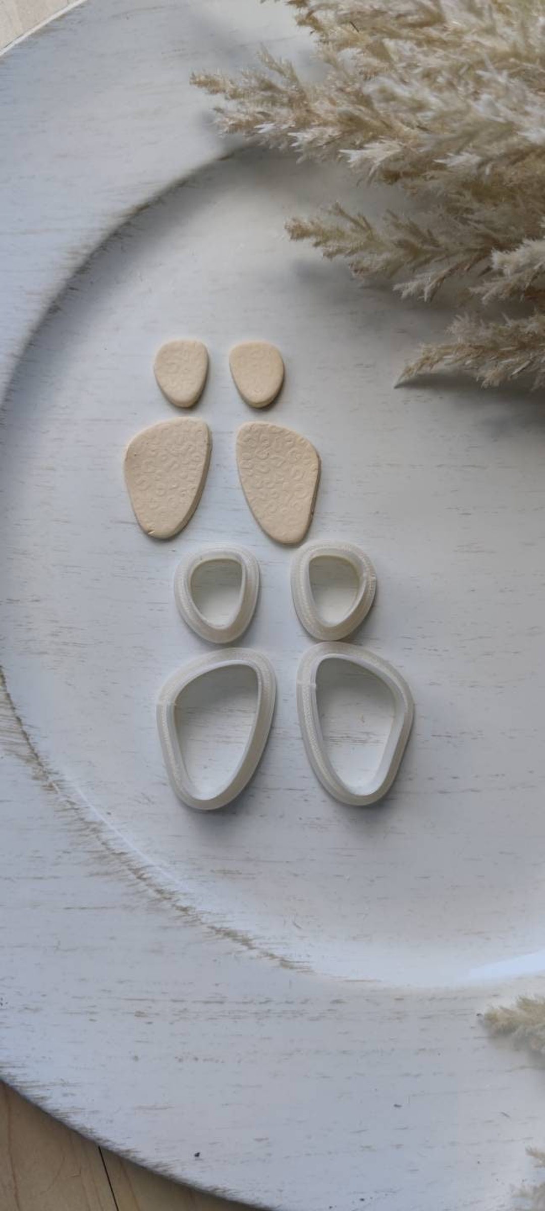 Polymer Clay Cutter Set | Ausstechform | Präger | FIMO Cutter | Stempel ...