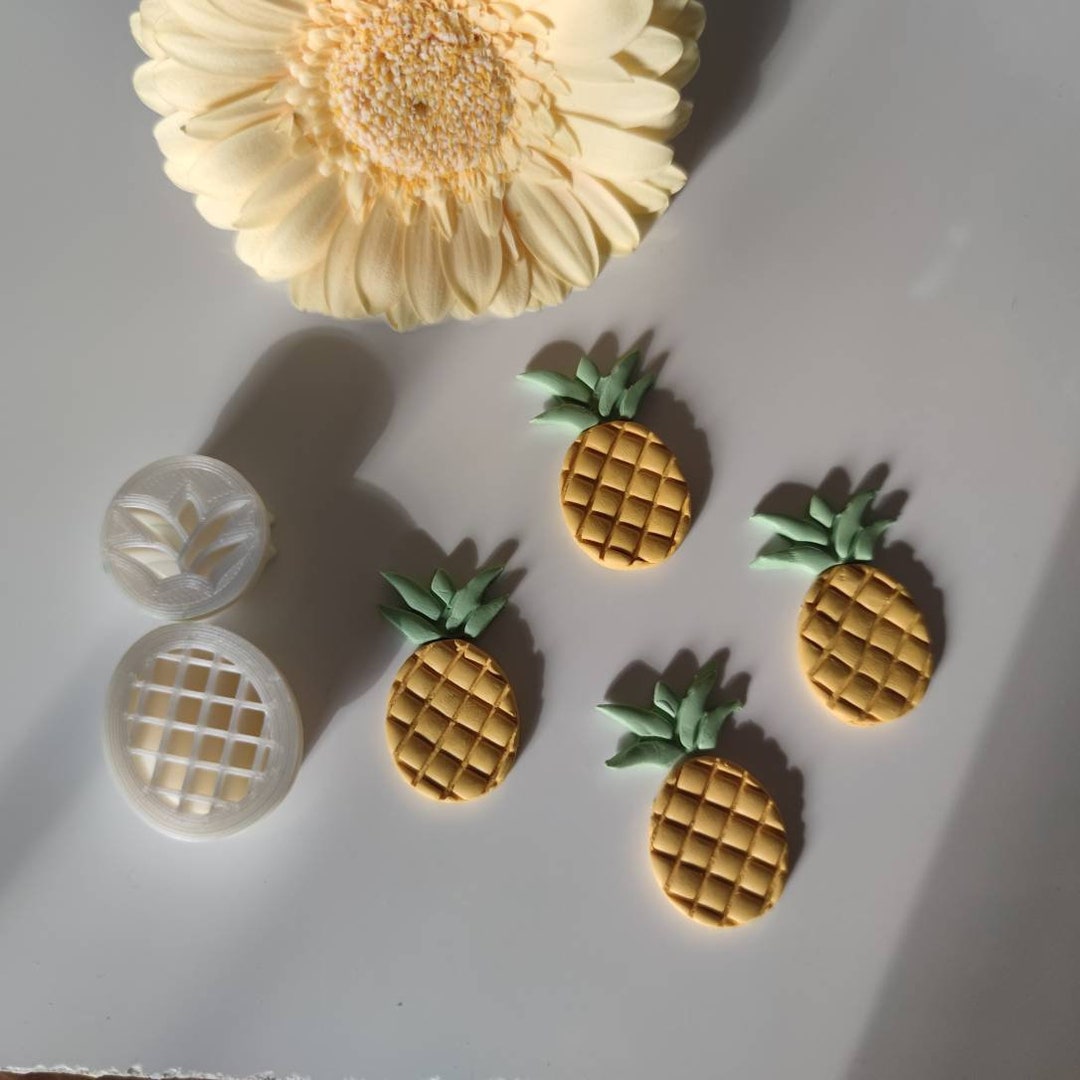 Polymer Clay Cutter Set Cookie Cutter Embosser FIMO Cutters Stamp ...