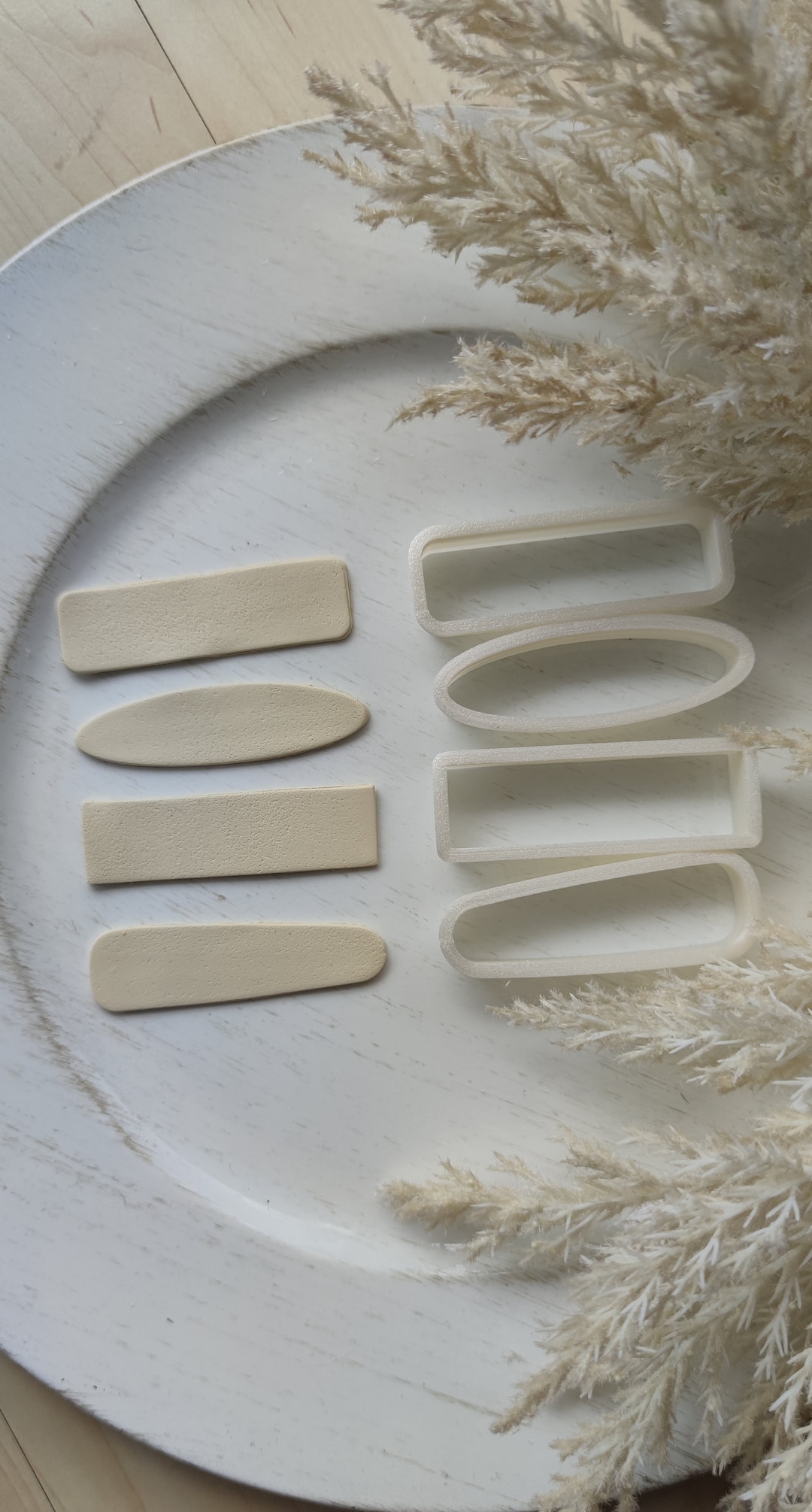 Polymer Clay Cutter Stamp Cookie Cutter Embosser FIMO Cutters Polymer ...