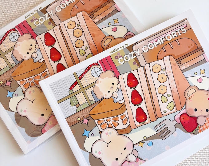 Cozy Comforts Coloring Book Vol. 1 | 30 Original Illustrations | High ...