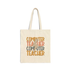 Computer Teacher Tote, Computer Teacher Gift, Computer Lab, Technology ...