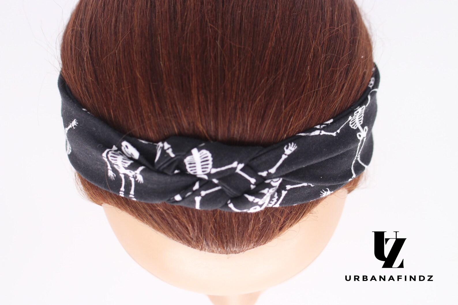 Halloween Skeleton Sailor Knot Headband Adult Headband Mommy - Etsy