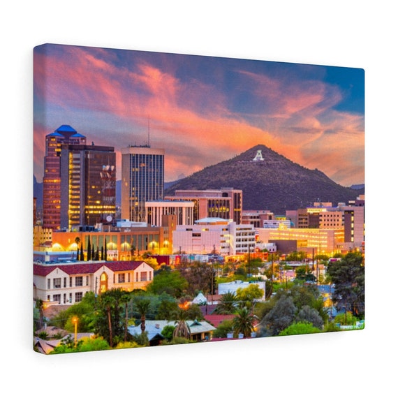 Tucson Arizona Photography Print Tucson Home Decor Canvas - Etsy