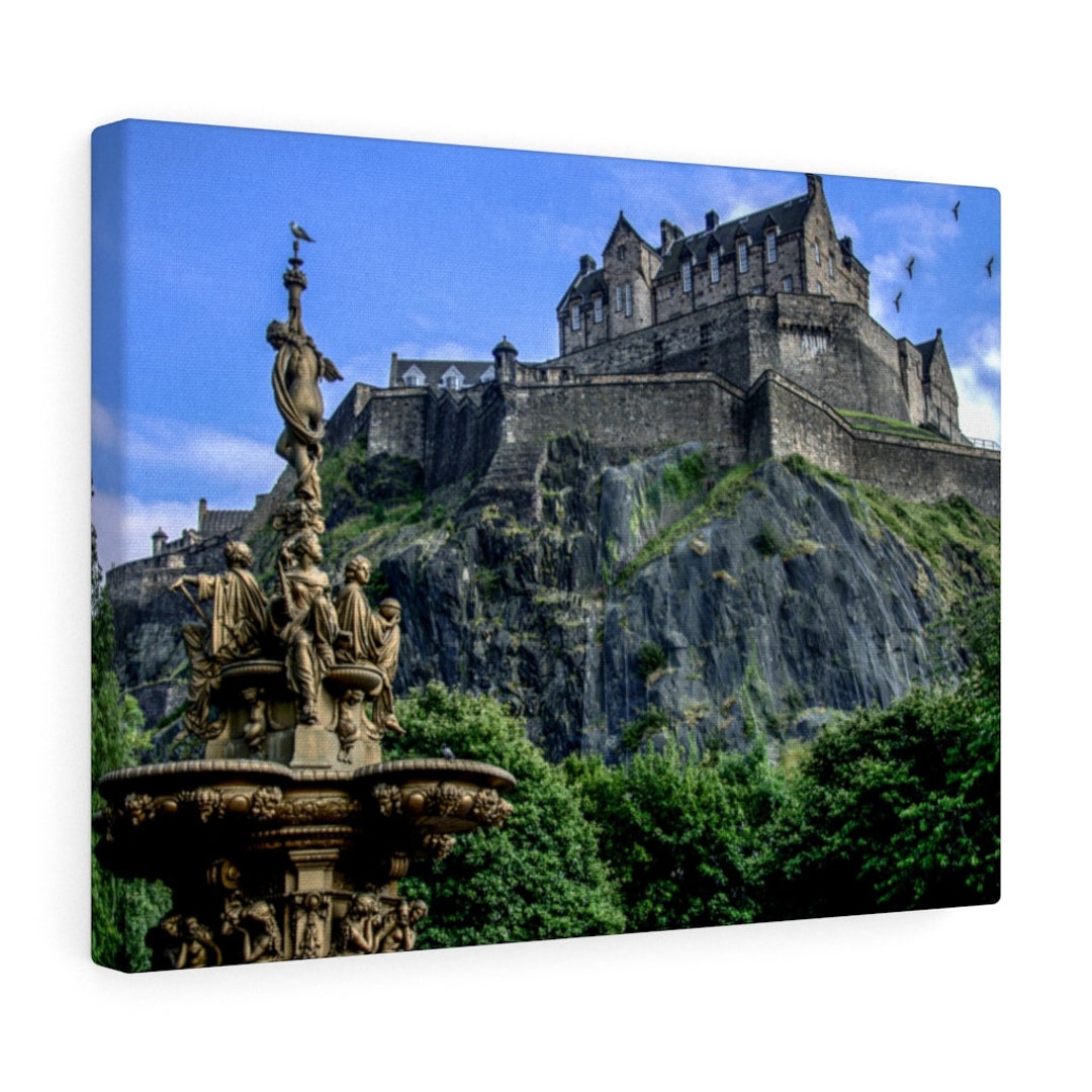 Edinburgh Castle Photography Print, Edinburgh Castle Home Decor ...