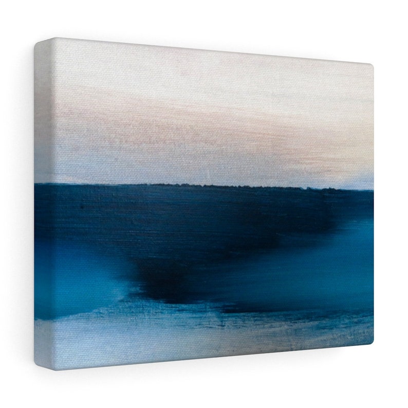 Abstract Ocean Painting Canvas Print Original Wall Art - Etsy
