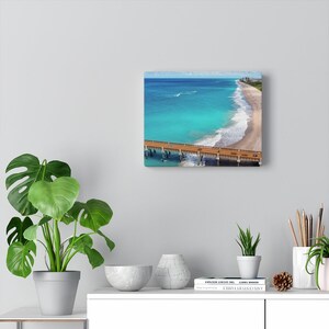 Juno Beach Art Print, Canvas / Poster, Home Decor, Living Room ...