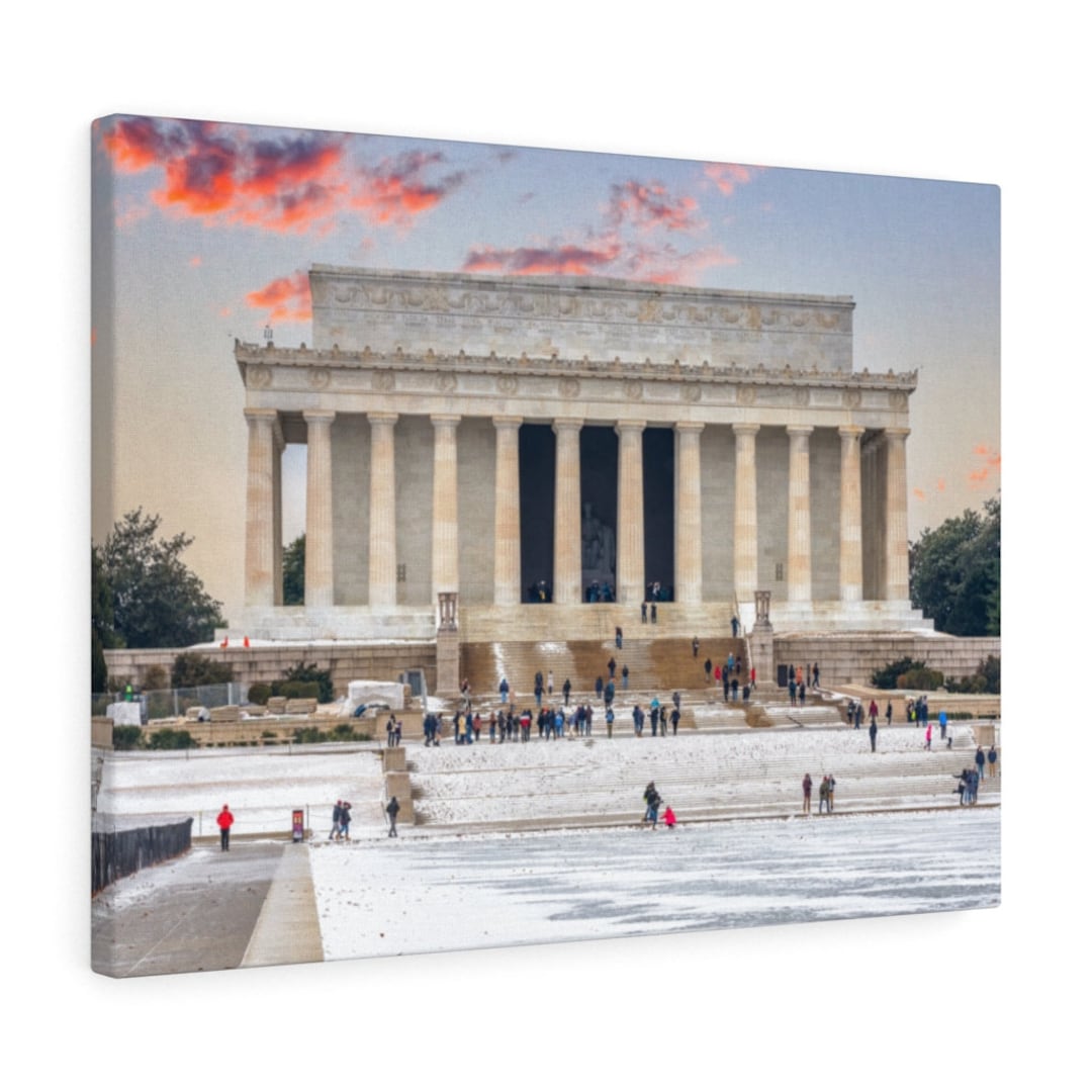 Lincoln Memorial Canvas / Poster Print, Washington D.C - Etsy