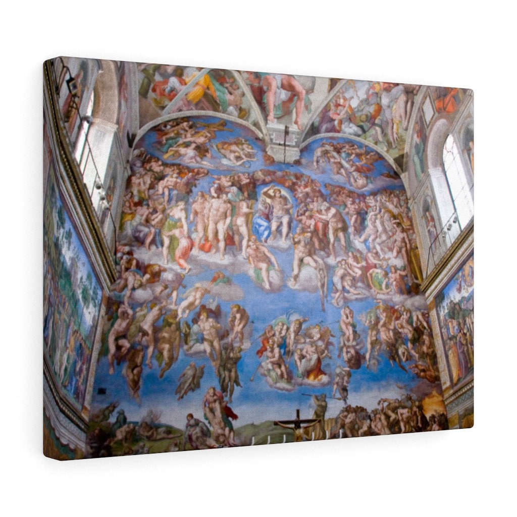 The Sistine Chapel Photography Print the Sistine Chapel Home - Etsy