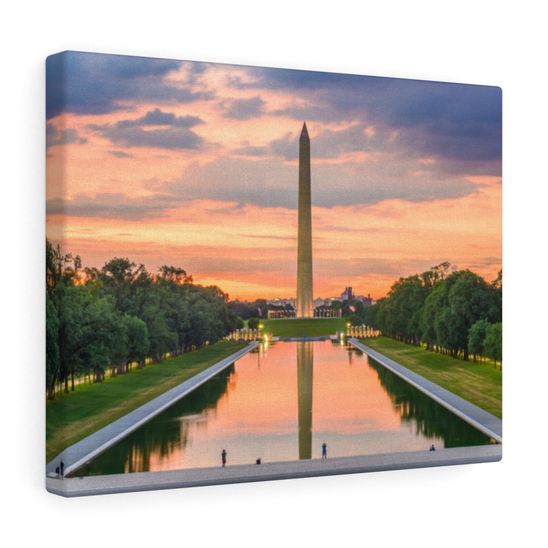 The Washington Monument Canvas / Poster Print, Washington D.C - Etsy