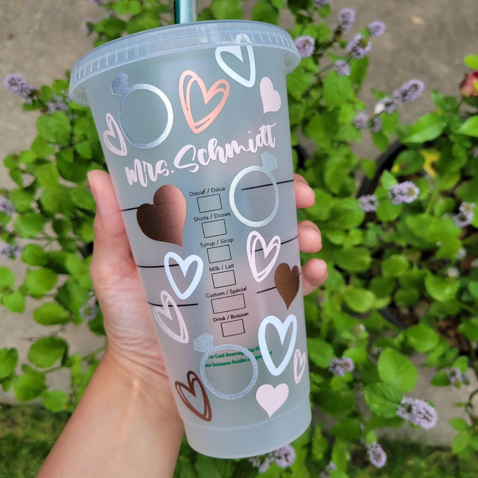 Starbucks Bride Fuel Cup Engagement Starbucks Tumber - Etsy