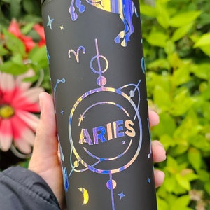 Star Sign Zodiac Tumbler Gemini Coffee Cup Taurus Cup Aries Gift Cancer ...