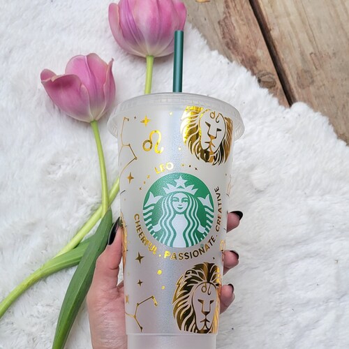 Scorpio Zodiac Sign Cold Cup Star Sign Cup Zodiac Venti - Etsy