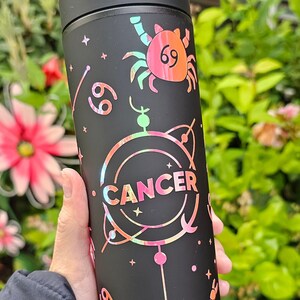Star Sign Zodiac Tumbler Gemini Coffee Cup Taurus Cup Aries Gift Cancer ...