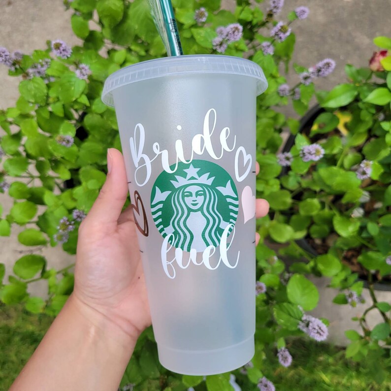 Starbucks Bride Fuel Cup Engagement Starbucks Tumber - Etsy