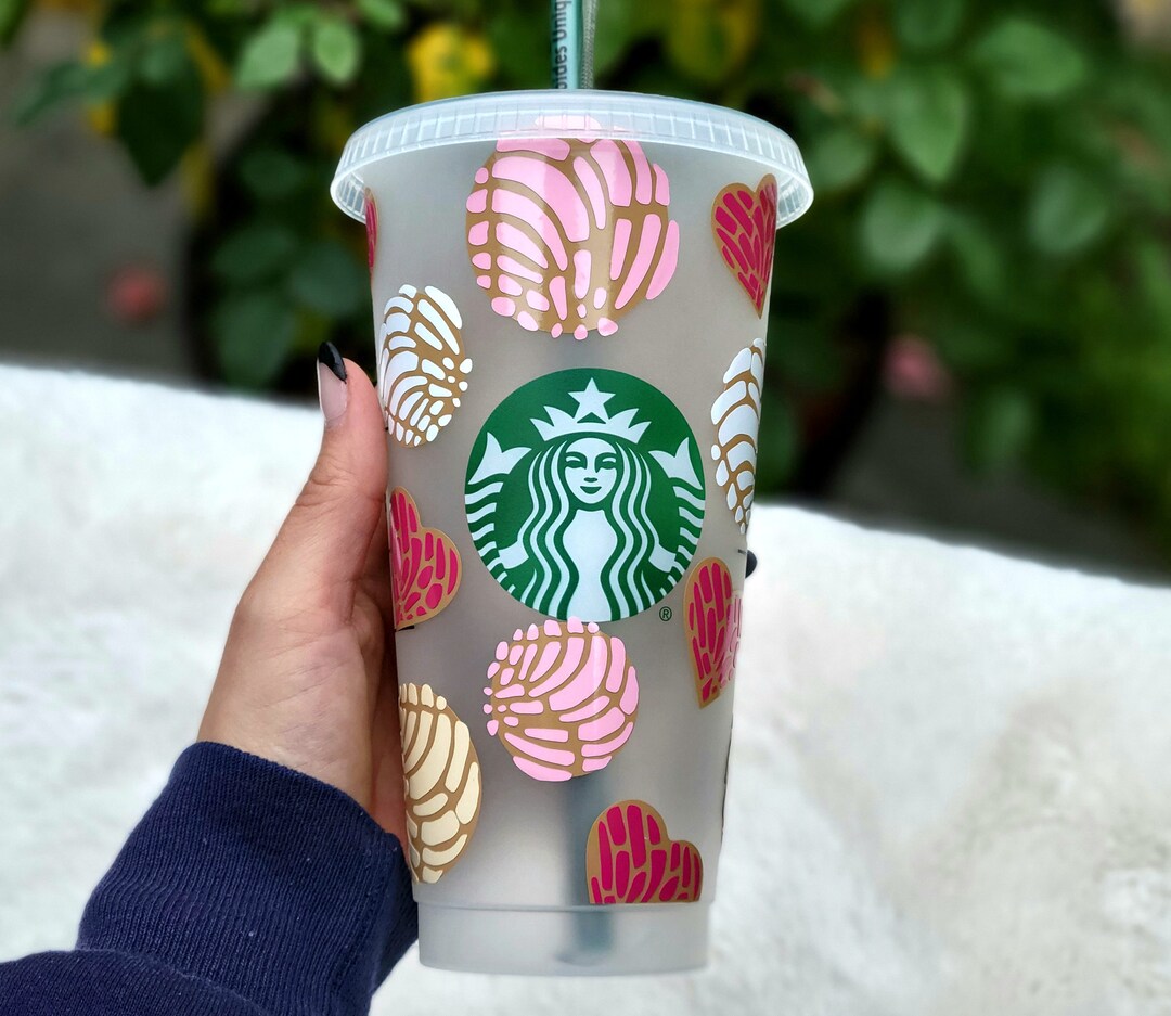 Concha Cup Cafecito Y Chisme Cup Cold Cup Concha 24 Oz Mexican ...