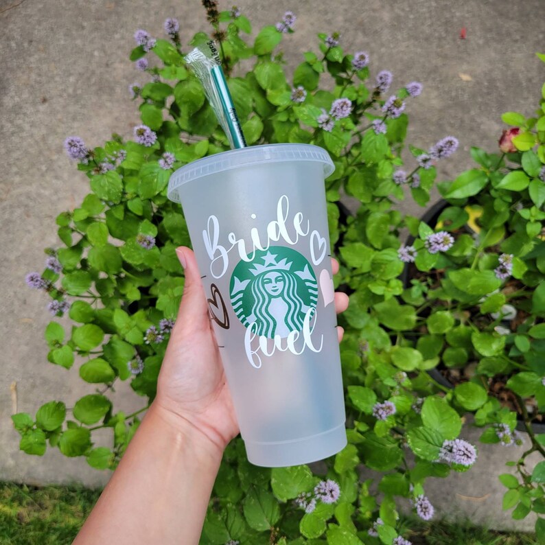 Starbucks Bride Fuel Cup Engagement Starbucks Tumber - Etsy
