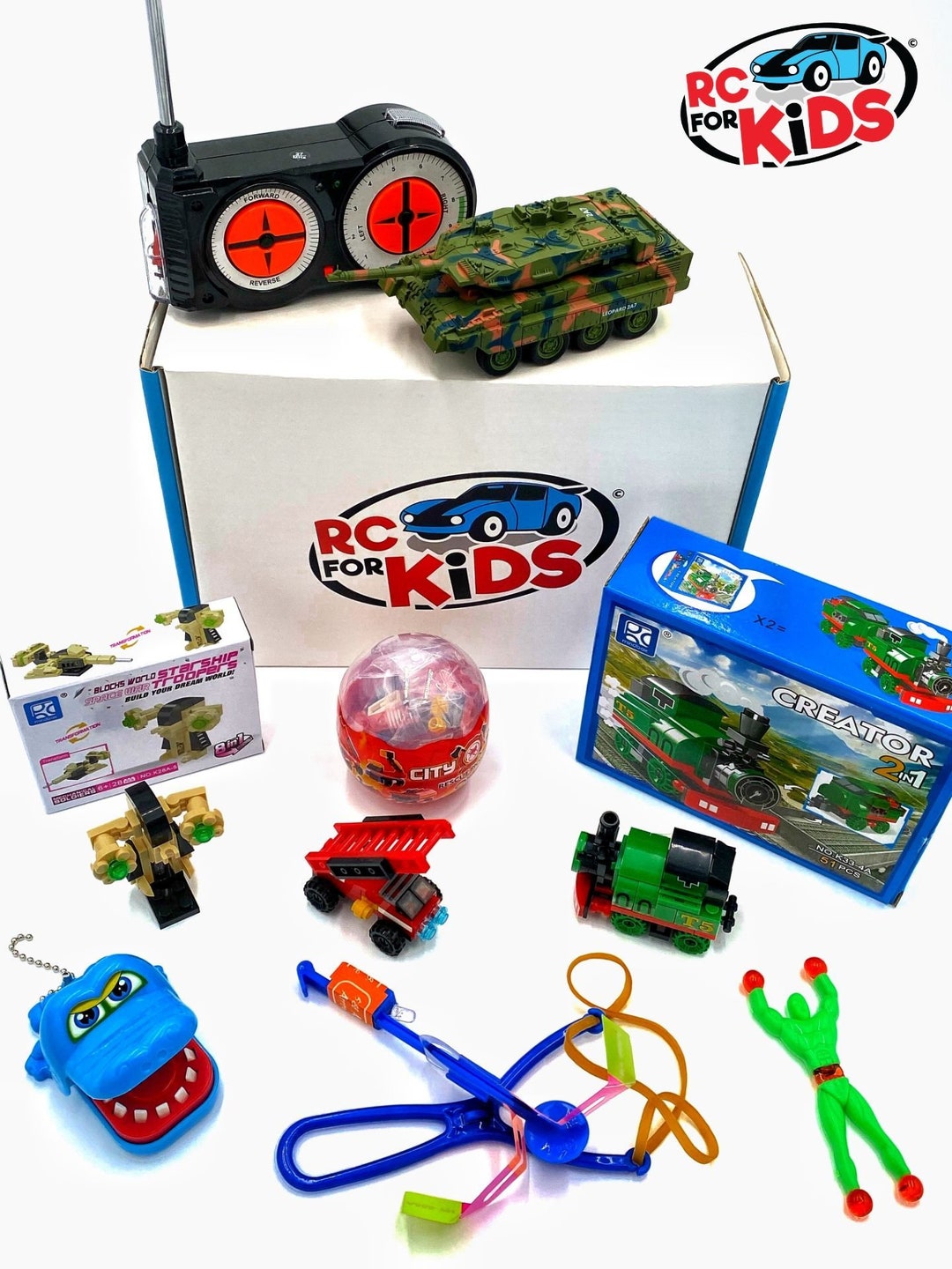 Rc for Kids Military RC Tank Toy Box | Remote Control Military Tank ...