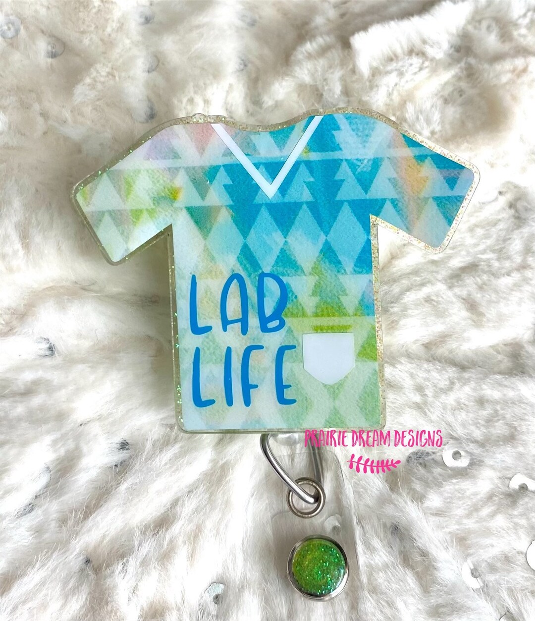 Lab Life Badge Reel, National Lab Week Gift, MLT, MLS, Health Care ...