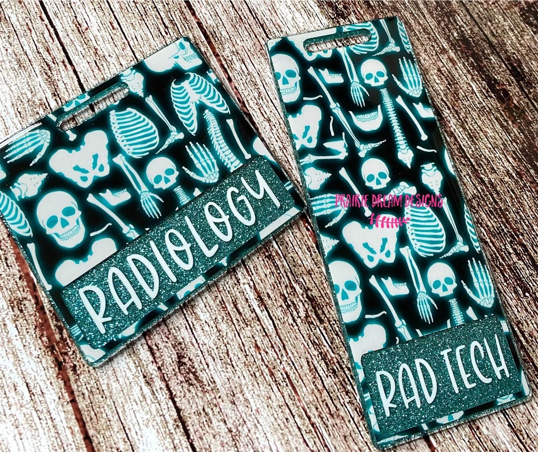 Radiology Badge Buddy, Orthopedic Badge, X-ray, RT, Custom Badge Buddy ...