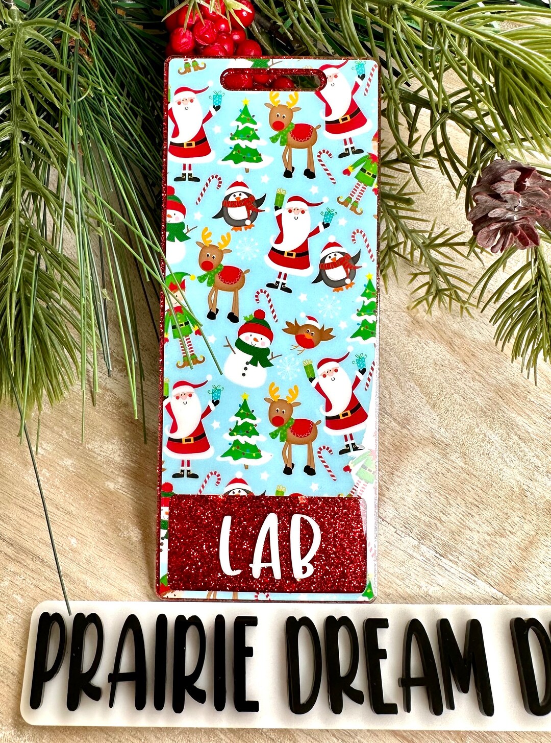 Christmas Badge Buddy Winter Cartoon Friends - Etsy