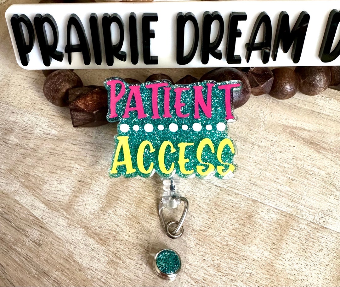Patient Access Badge Reel, Hospital Admissions, Clinic Registration ...