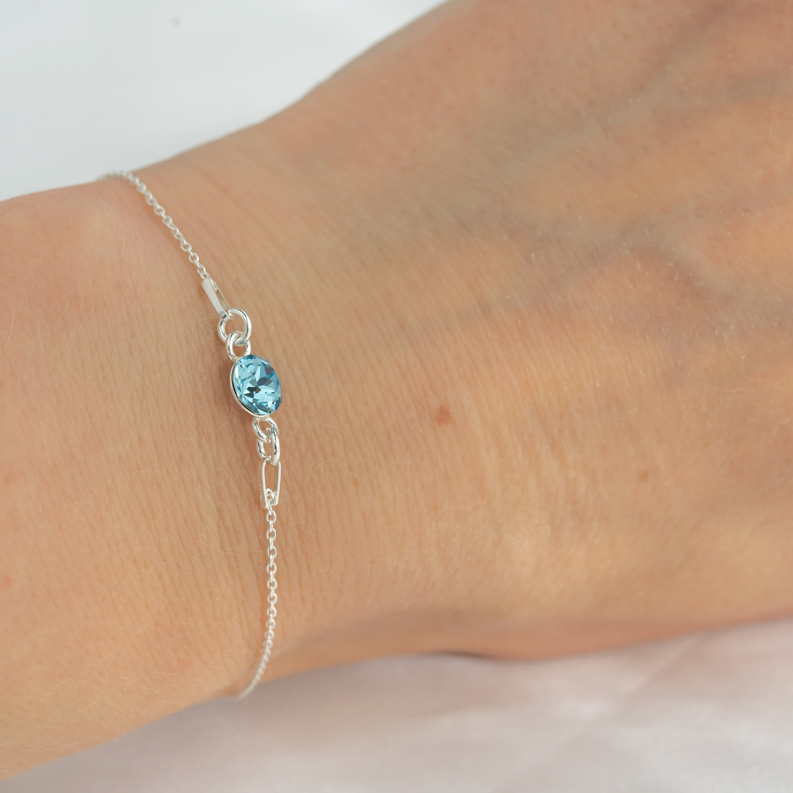 Happy Birthday Gift For Women Birthstone Bracelet Birthday | Etsy
