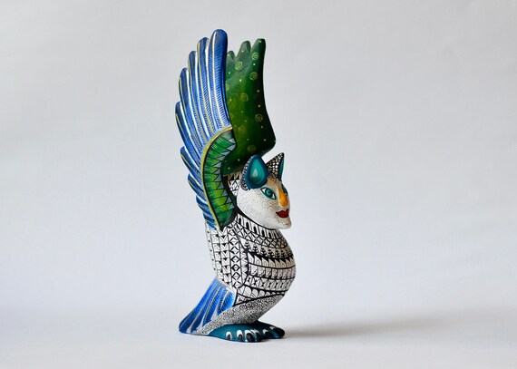 Zapotec Bat Alebrije II Oaxaca Woodcarving by Michelle - Etsy