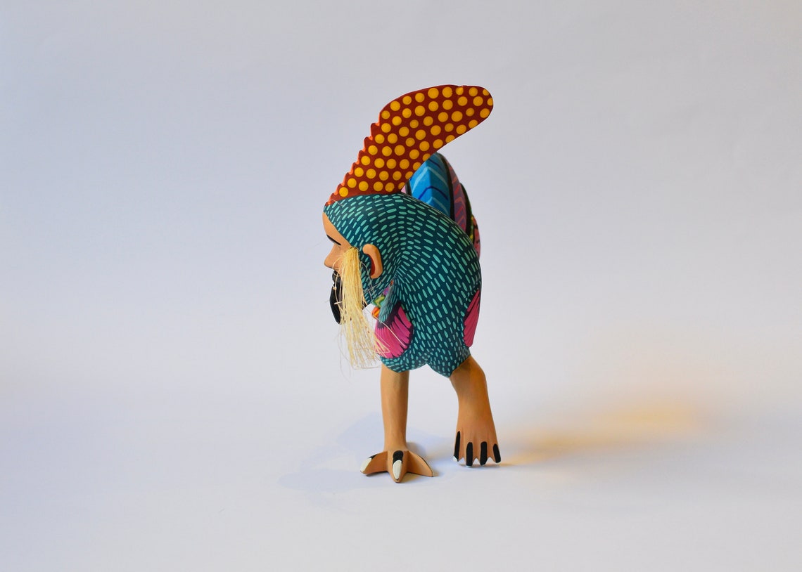 Rooster Nahual Alebrije - Oaxaca Woodcarving by Armando Jimenez ...
