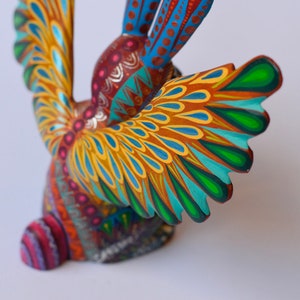 Rabbit With Wings Alebrije - Oaxaca Woodcarving by Zeny Fuentes & Reyna ...