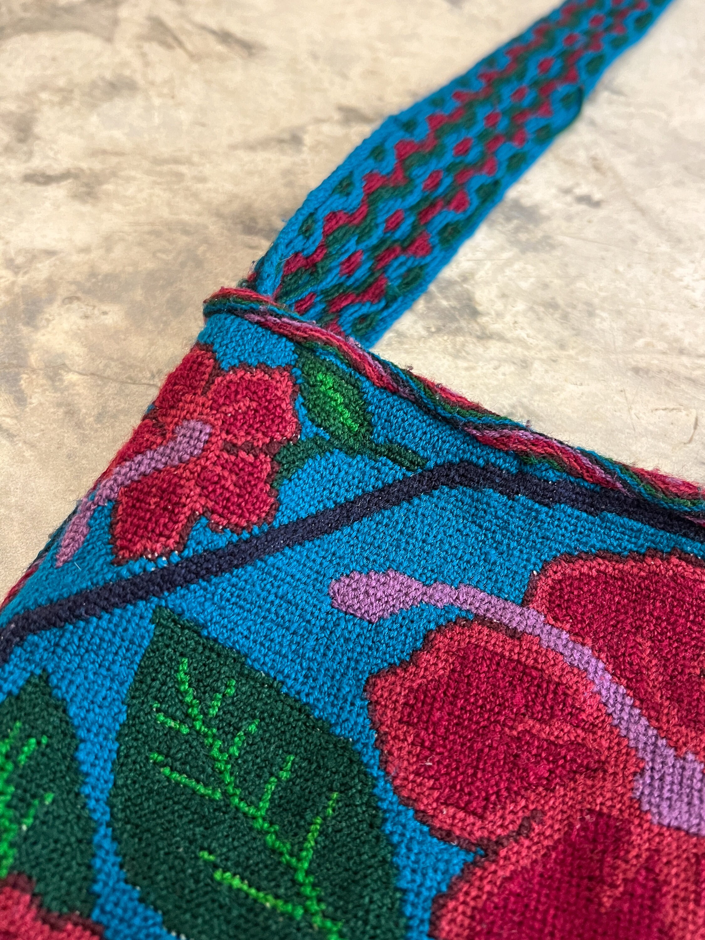 Huichol Bag Handmade in Mexico - Etsy