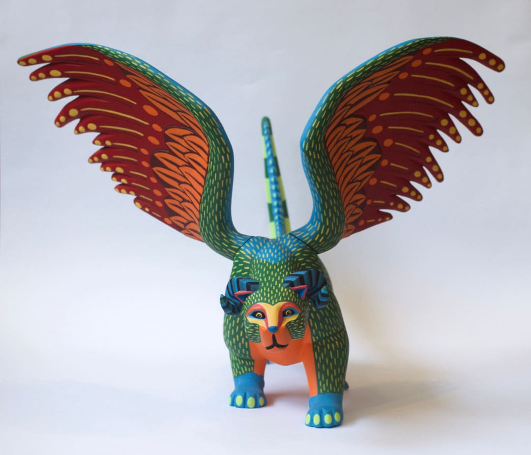 Pepita From Coco Movie Alebrije - Oaxaca Woodcarving by Luis Pablo - Etsy