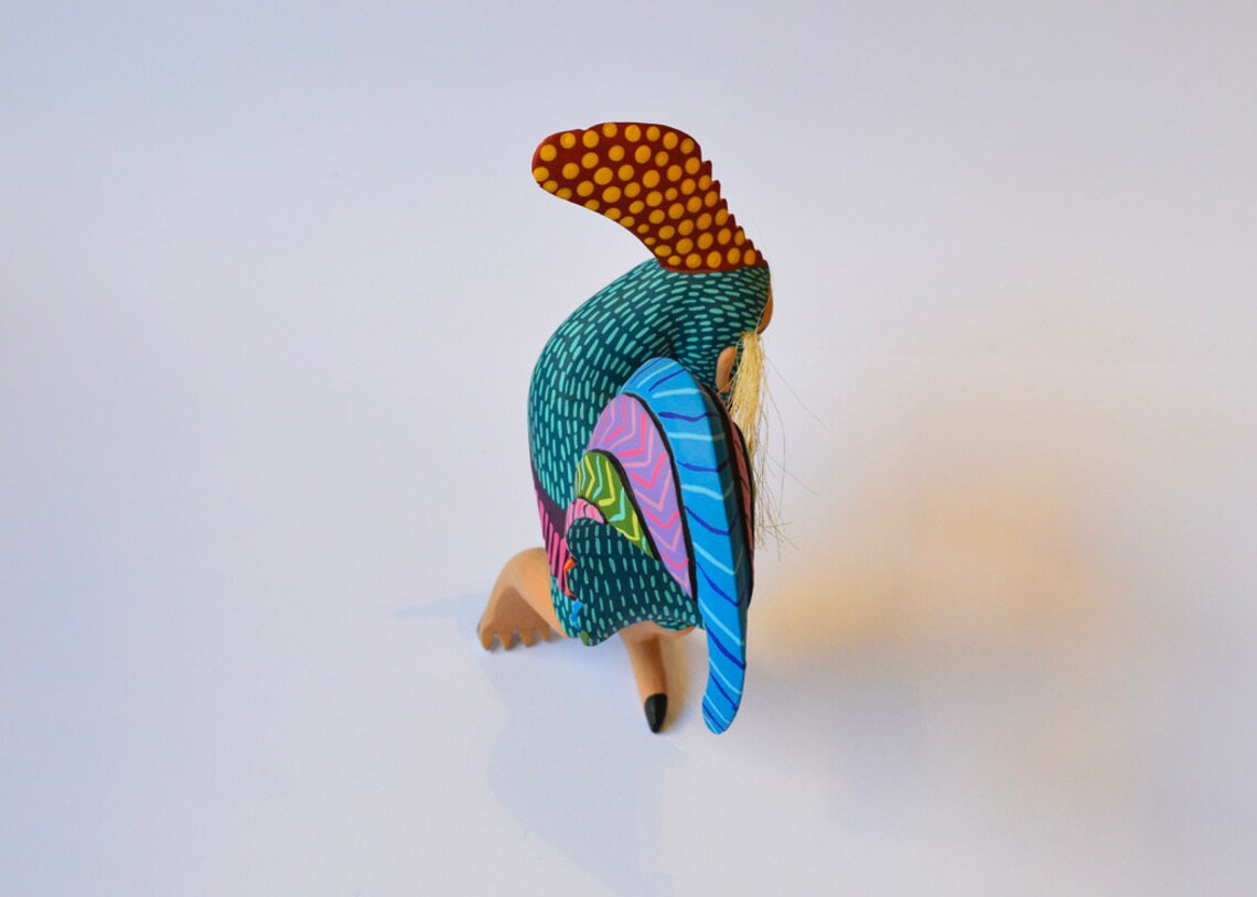 Rooster Nahual Alebrije - Oaxaca Woodcarving by Armando Jimenez ...