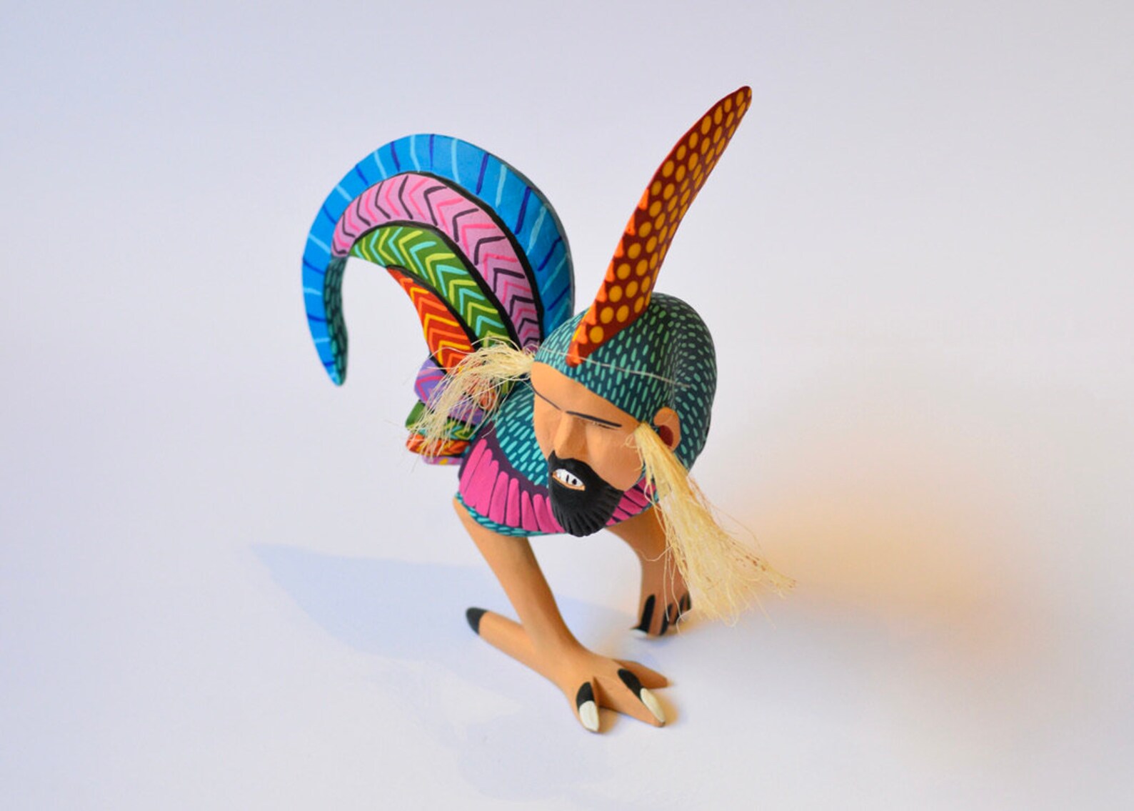 Rooster Nahual Alebrije - Oaxaca Woodcarving by Armando Jimenez ...