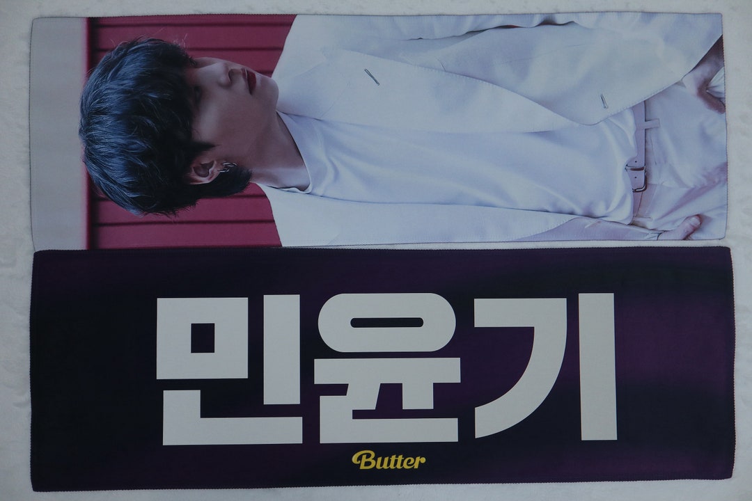 BTS Yoongi Suga Slogan Banner(23.6"x7.8") - Etsy