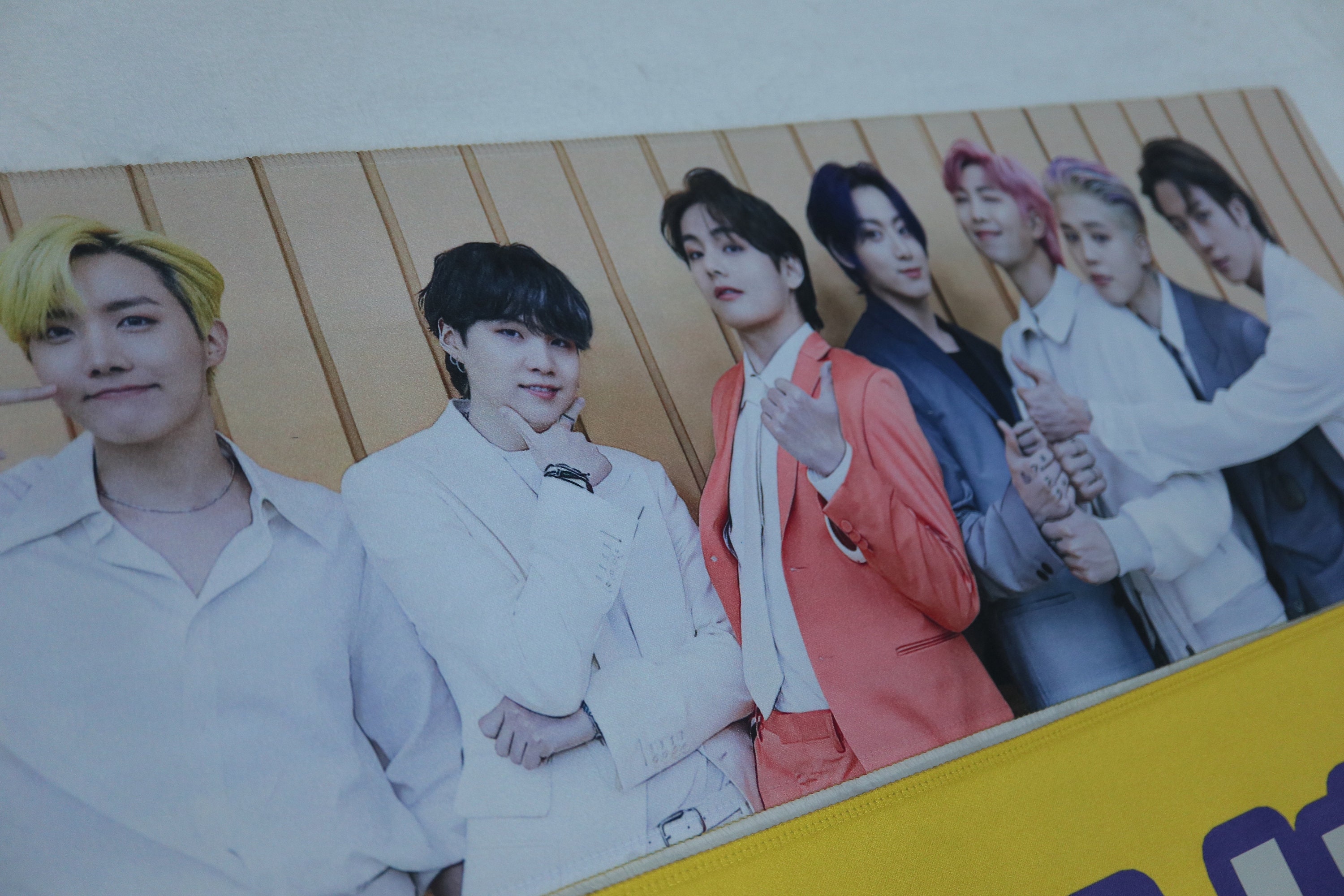 BTS All Member's Slogan Banner Butter Version - Etsy