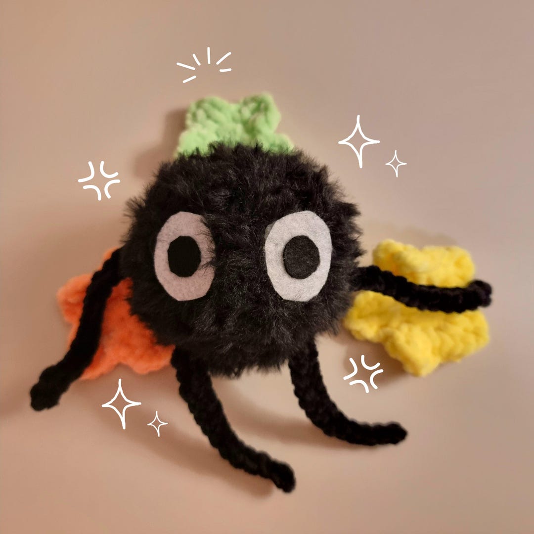 Crochet Soot Sprite Plush: Studio Ghibli Inspired - Etsy