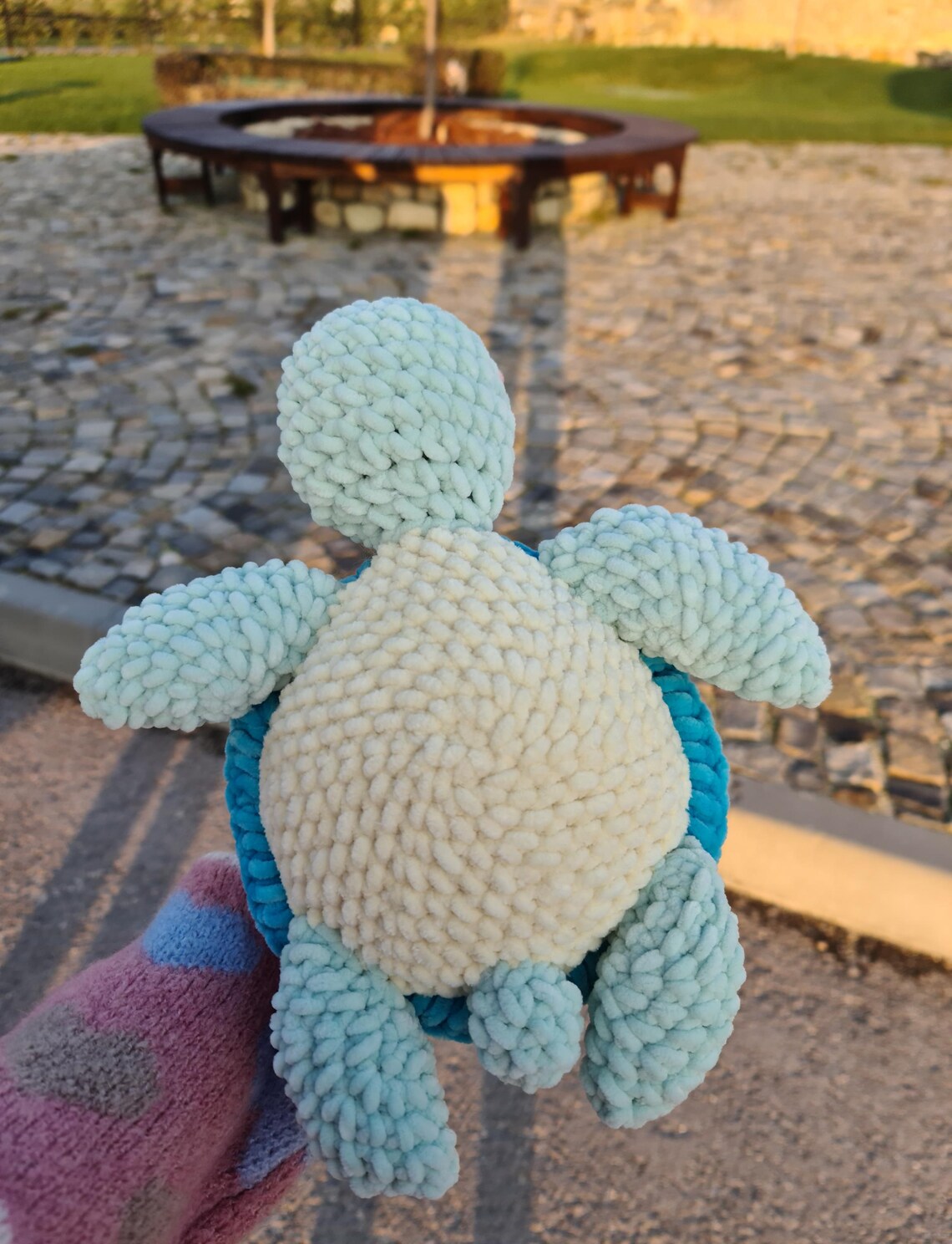 Crochet Turtle Amigurimi, Sea Turtle Plushie, Big Amigurumi Stuffed ...