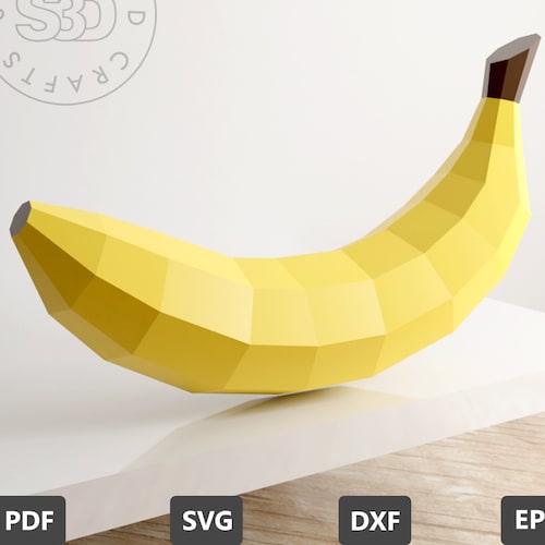 PDF Template of Orange Fruit Papercraft / 3D Fruit Papercraft/ - Etsy