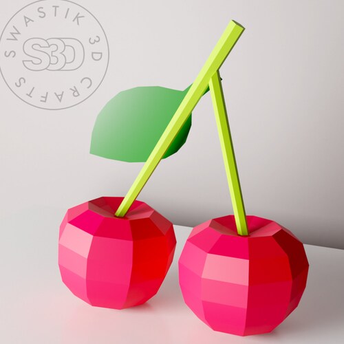 PDF Template of Orange Fruit Papercraft / 3D Fruit Papercraft/ - Etsy